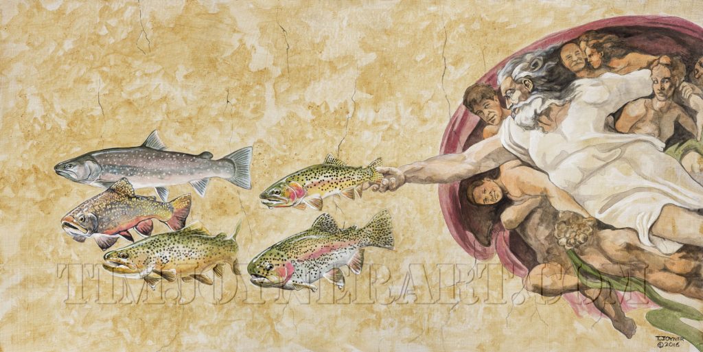 God Created Fish – Tim Joyner Art